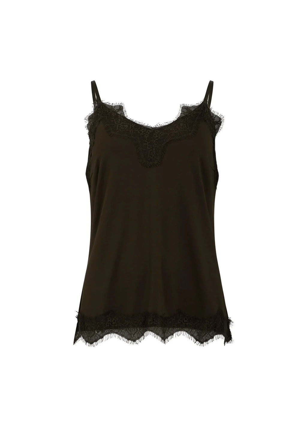 Cc Heart Rosie Lace Camisole Top Black Byhunterminx